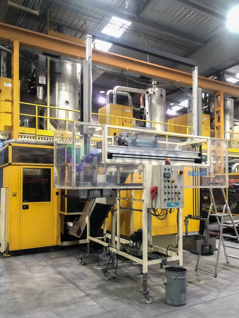 HUSKY INDEX 90 PET RS80/80 PET preform injection molding machine (1999 ...