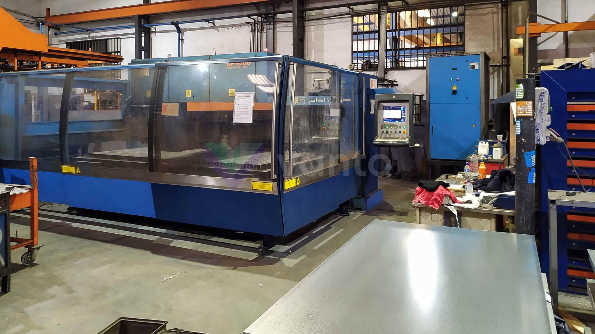 PRIMA INDUSTRIE PLATINO 1530 Laser cutting machine (CO2) (2007) id10391 ...