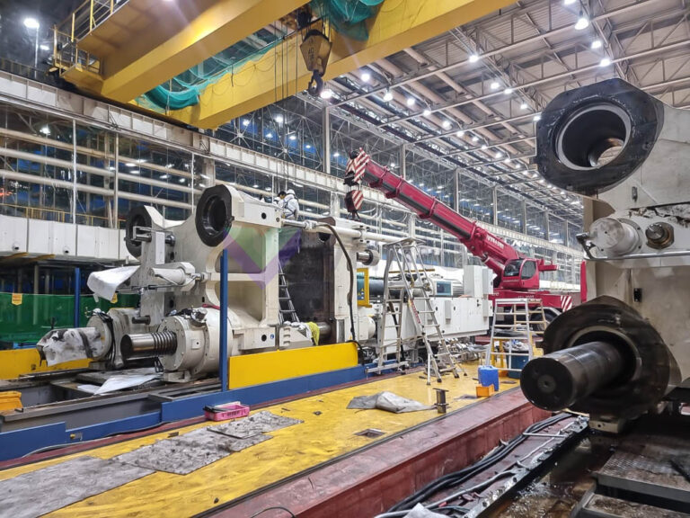 KRAUSS MAFFEI KM 3200 – 24500 MX 3200t injection molding machine (2015 ...