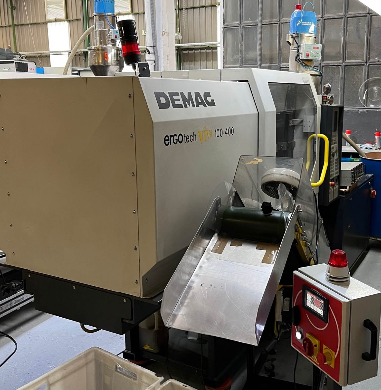DEMAG ERGO-TECH VIVA 100-400 100t injection molding machine (2000 ...