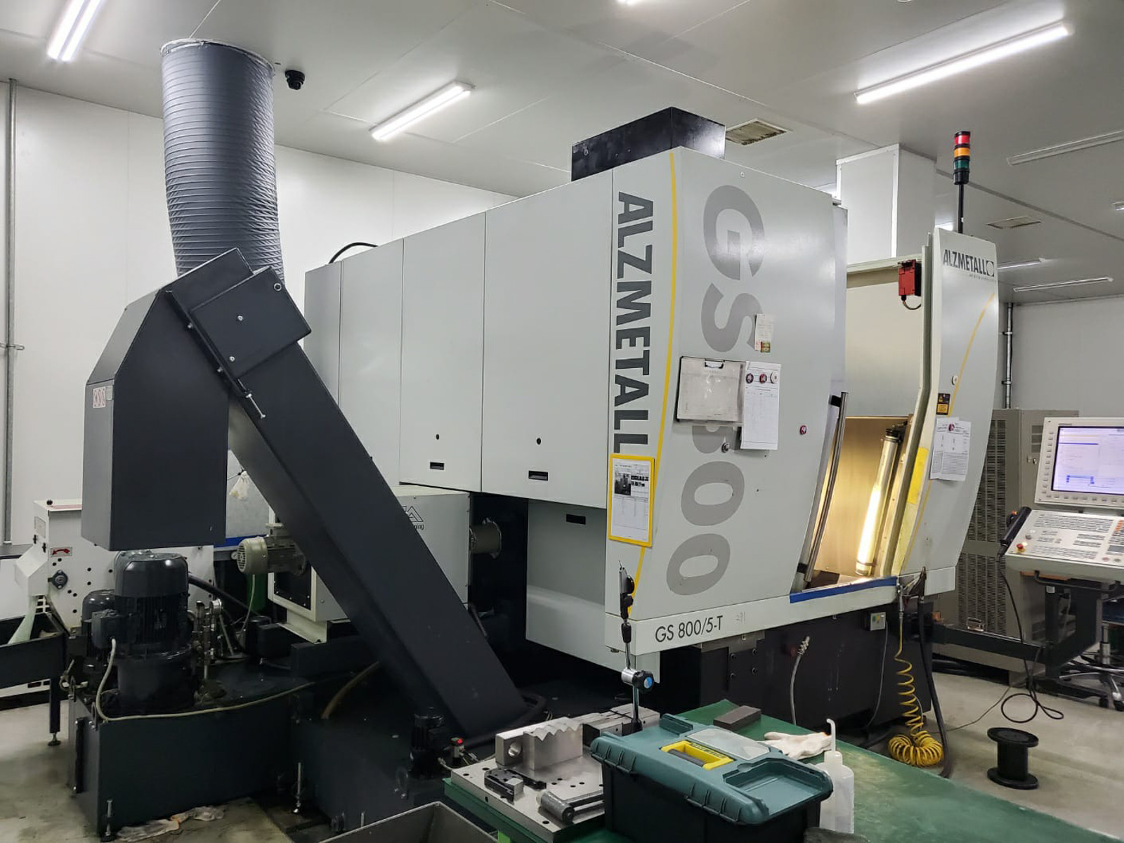 Centro de mecanizado vertical ALZMETALL GS 800/5-T (2015) id10901 - Vanto