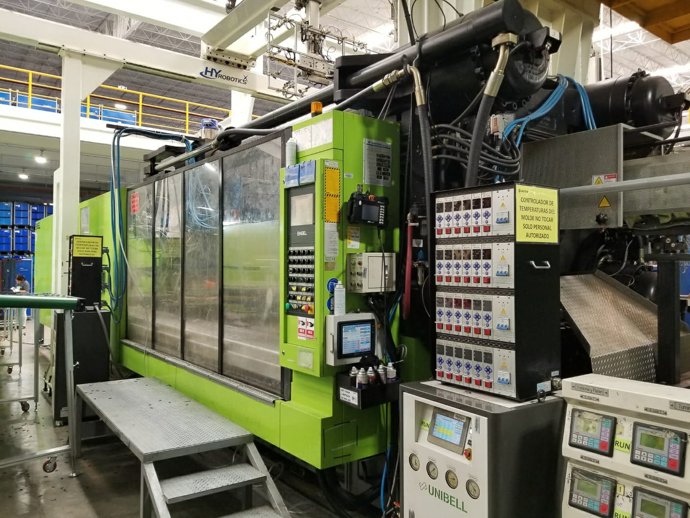 ENGEL DUO 1500 2F CLS 1500t bimaterial injection molding machine (2007 ...