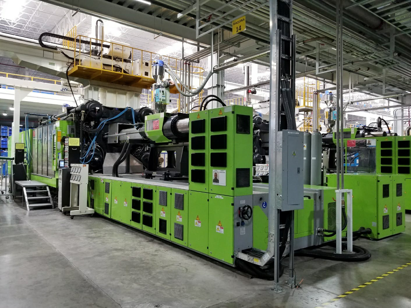 ENGEL DUO 1700 2F CLS 1700t bimaterial injection molding machine (2015 ...