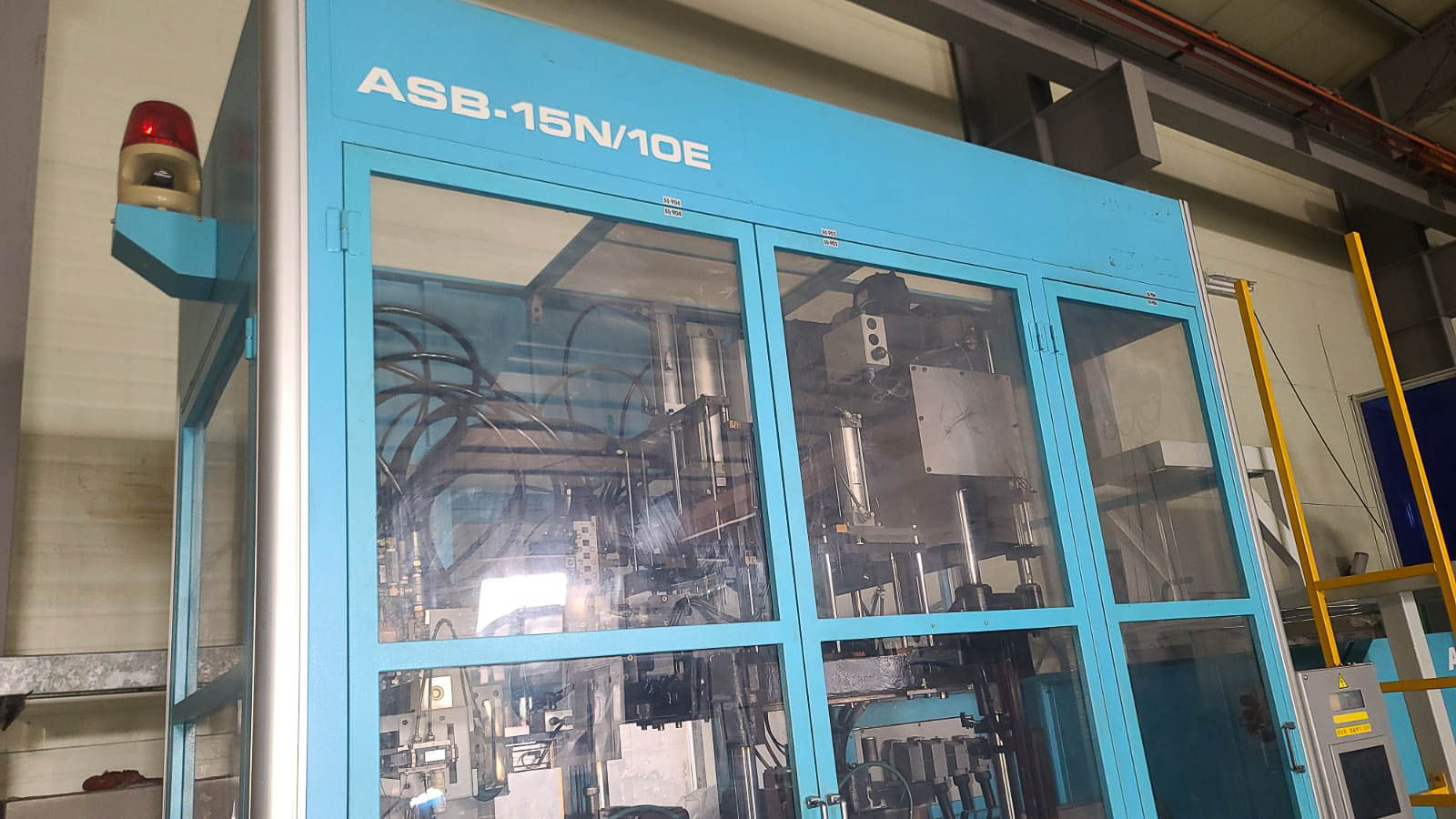 NISSEI ASB ASB-15N/10E PET Injection stretch blow molding machine (2007 ...