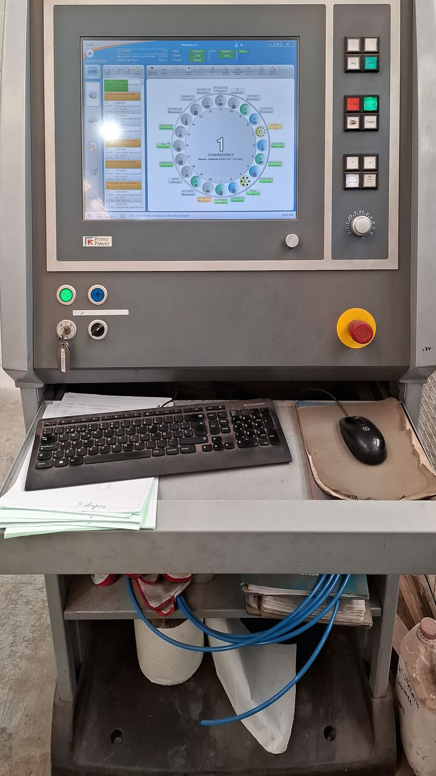 PRIMA POWER SGe8 CNC punching machine (2011) id11255 - Vanto