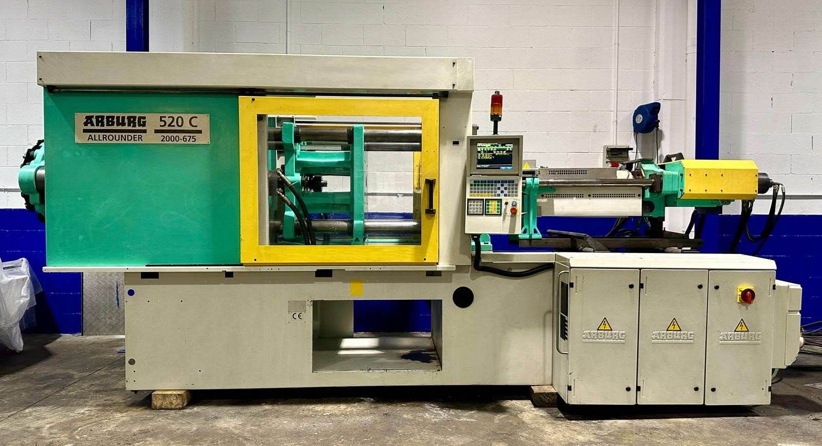 ARBURG 570C 2000-675 200t injection molding machine (2000) id11231 - Vanto