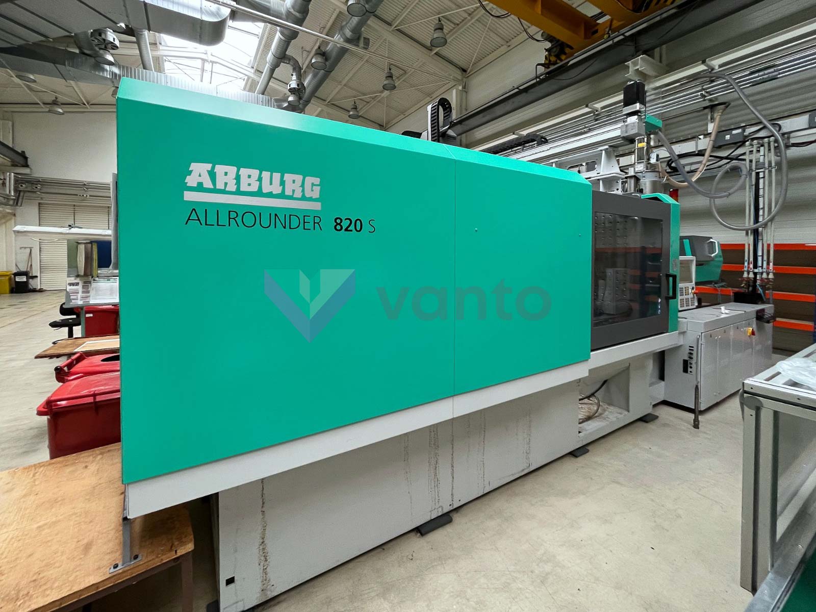 ARBURG 820 S ALLROUND 4000 - 800 450t injection molding machine (2021 ...