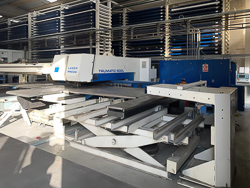 TRUMPF TC 600 L - 1600 Combined laser punching machine (CO2) (1998 ...