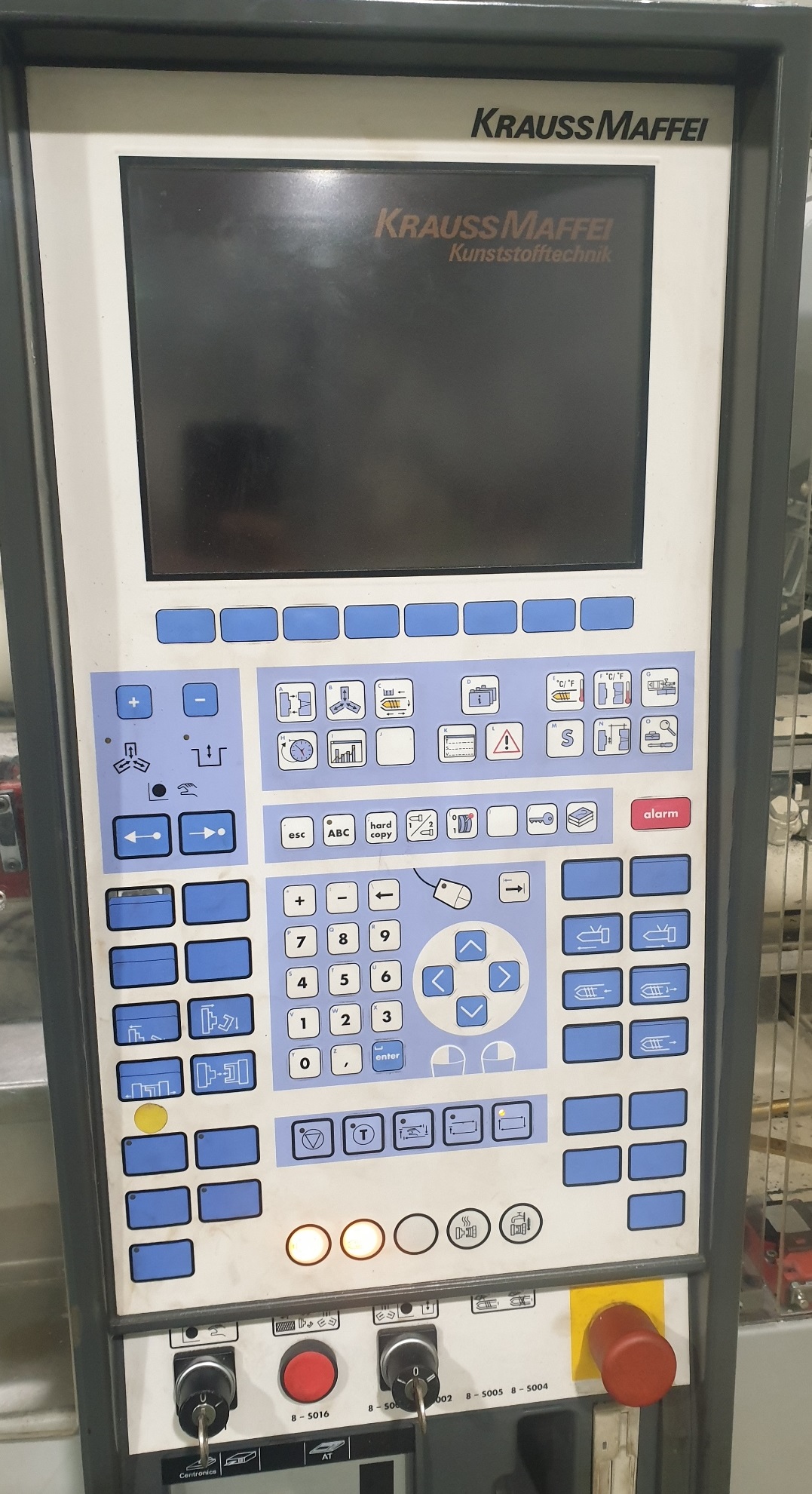 KRAUSS MAFFEI KM 40-125 C 40t injection molding machine (1999) id10779 ...