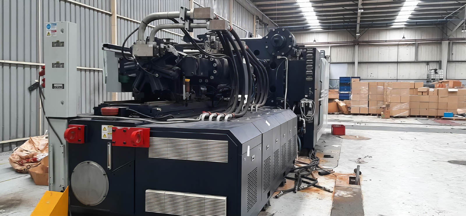 WOOJIN PLAIMM DL 1300 A5 Injection molding machine 1300t (2017) id11220 ...